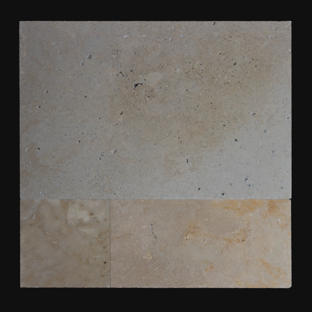Light Travertine Tumbled Crazy Paver | Lemar Marble - Natural Stone